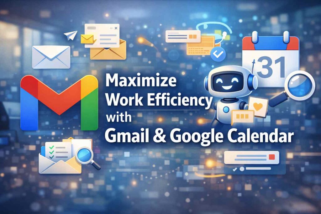 How to Maximize Work Efficiency with Gmail and Google Calendar - がいの部屋