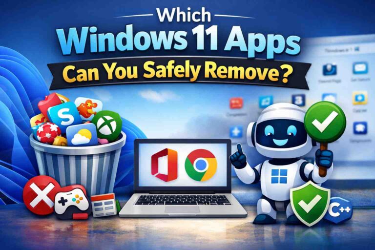 Which Windows 11 Apps Can You Safely Remove? - がいの部屋